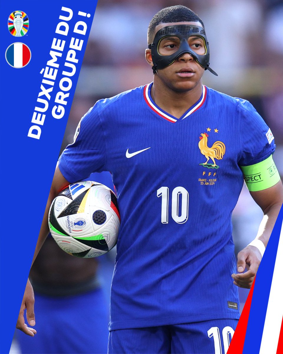 Euro 2024 : la France tenue en échec par la Pologne - Sunusport.com ...